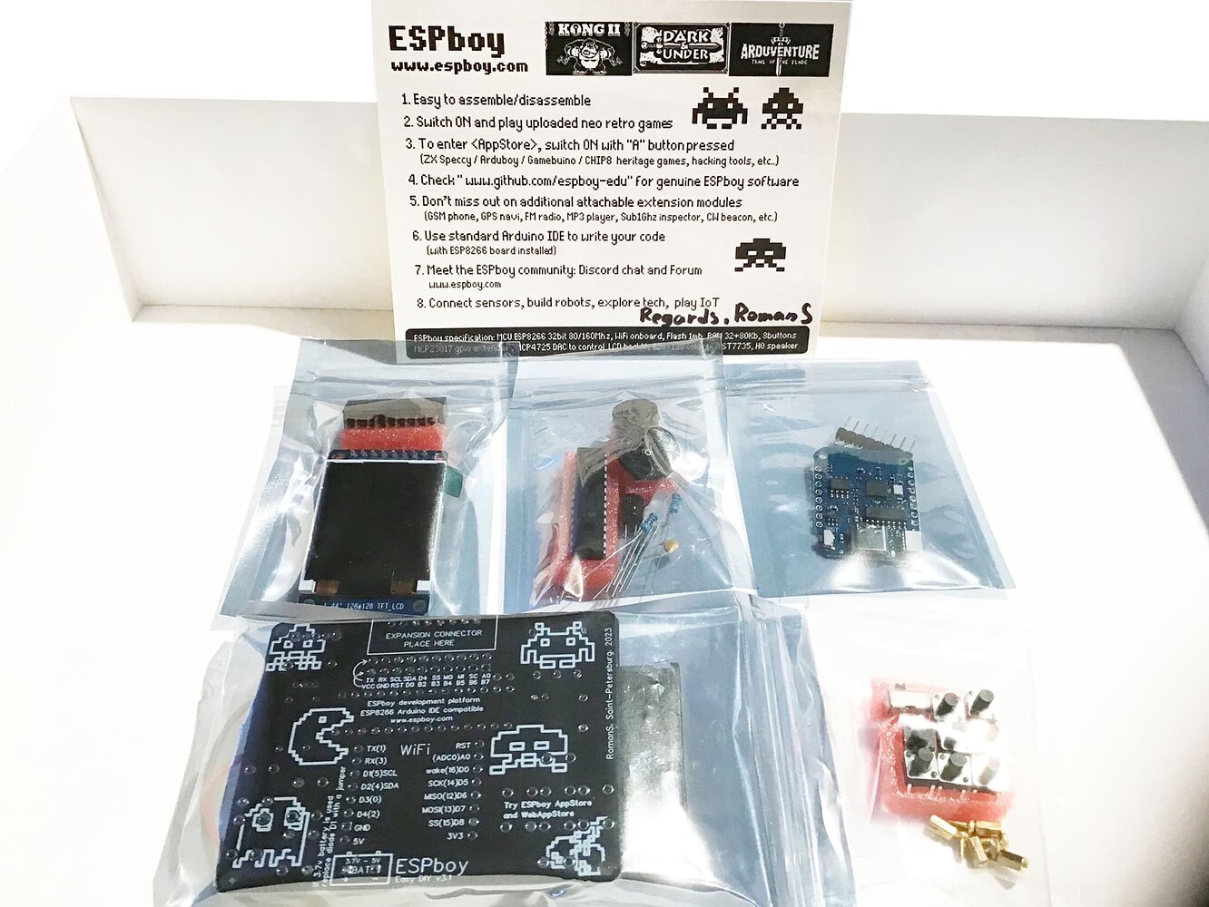 ESPboy:Kit release - Hardware - ESPboy community